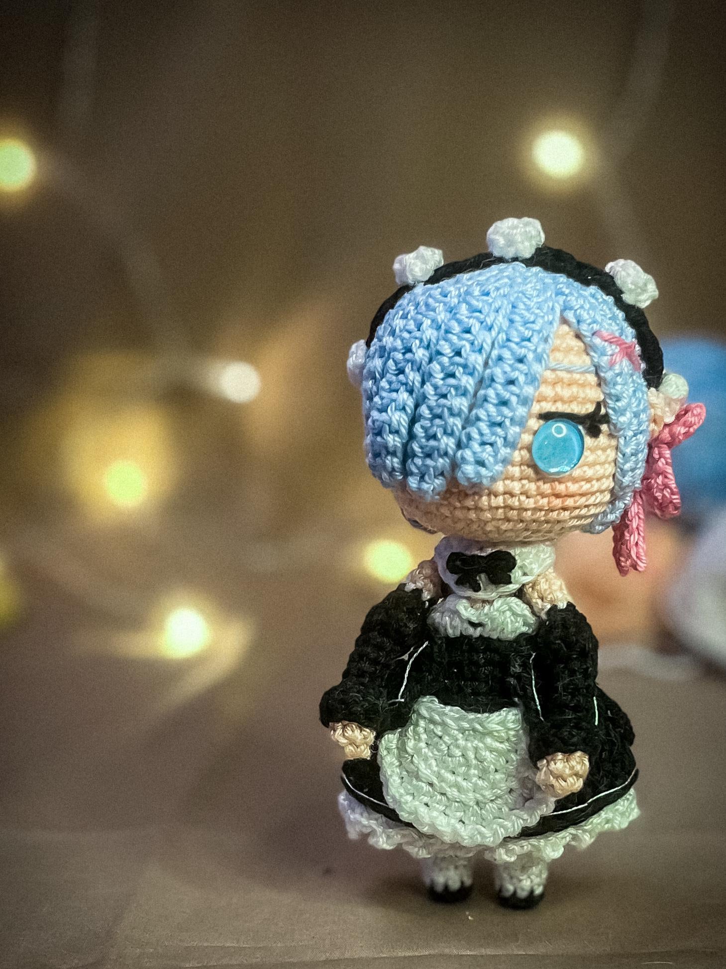 PDF Crochet Pattern | Amigurumi | Anime | Blue Maid - Etsy