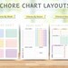 Kids Chore Chart, Kids Daily Routine, Daily Checklist Kids, Kids Daily ...