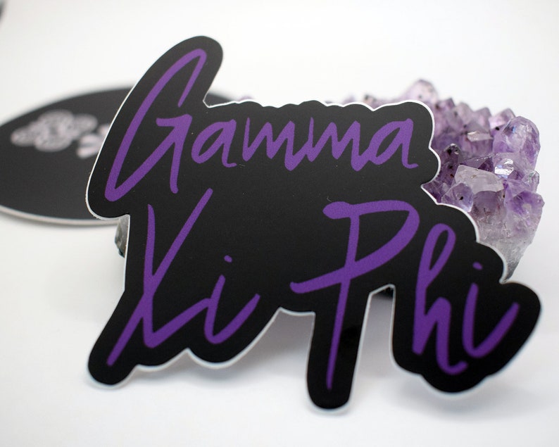 Gamma Xi Phi Sticker Set of 5 (spring 2024 Edition) - Etsy