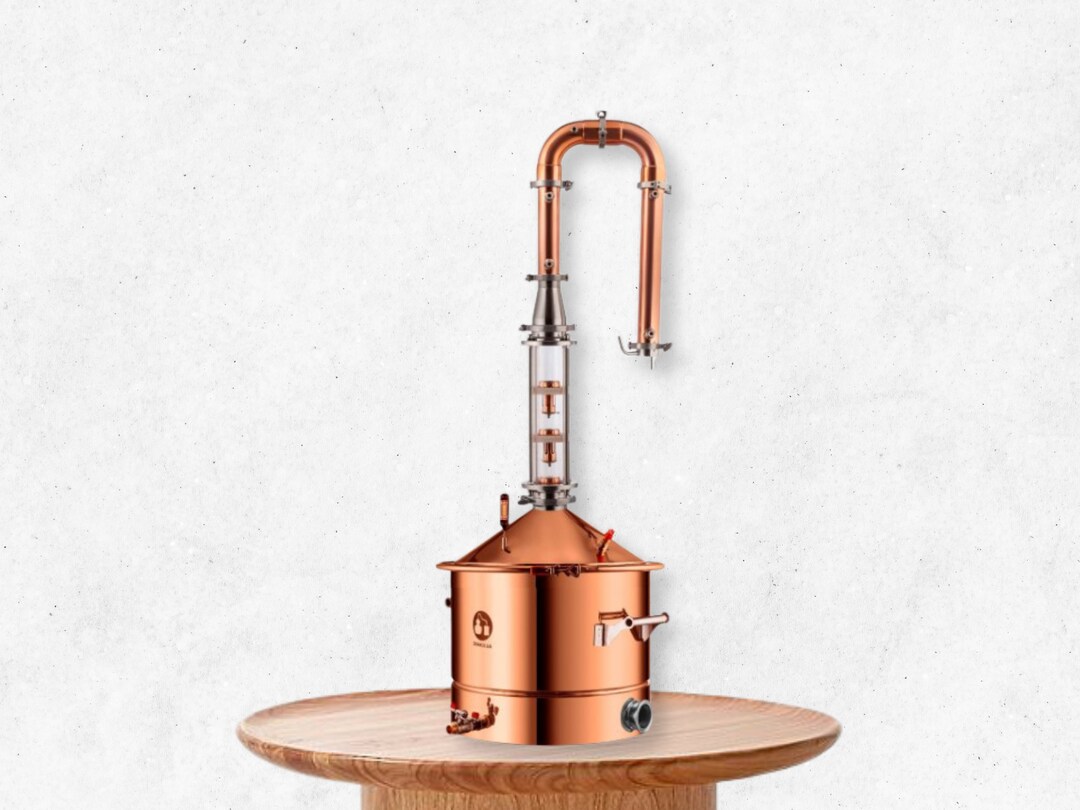 Copper Distillation Apparatus, Essential Oil Maker, Grain Distiller for ...