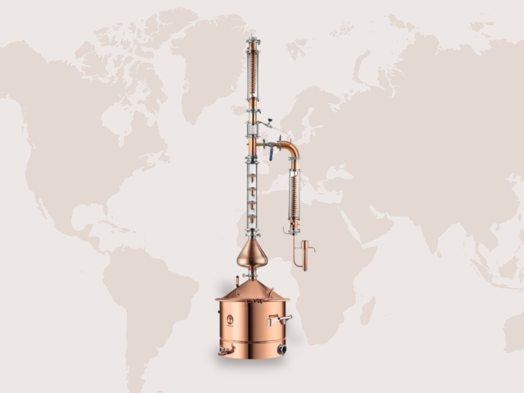 Handcrafted Copper Distiller for Professional Home Brewery & Distilling ...