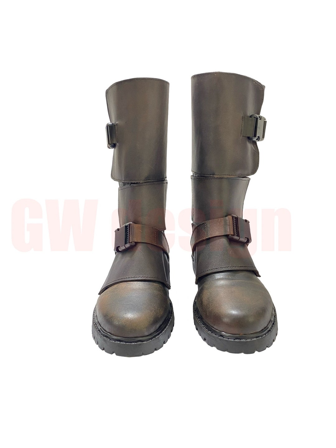 Cal Kestis Leather Cosplay Boots Jedi Inspired Handcrafted Footwear for ...
