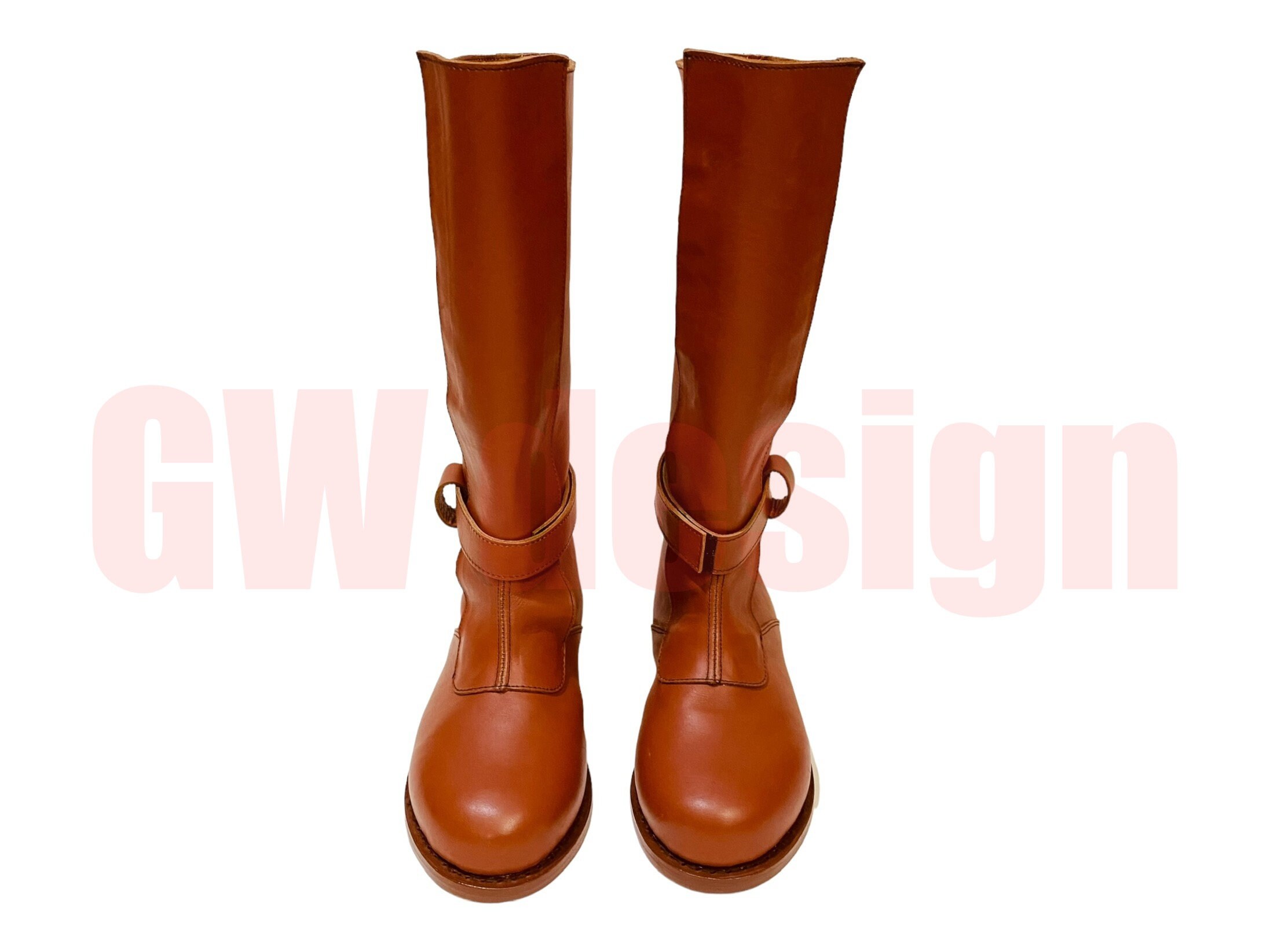 Obi Wan Kenobi Leather Cosplay Halloween Shoes Obi Wan ROTJ Boot ...