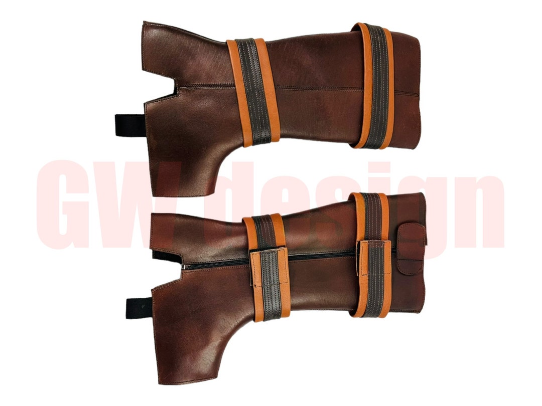 Bo Katan Kryze Inspired Leather Cosplay Halloween Boots Katan Kryze ...
