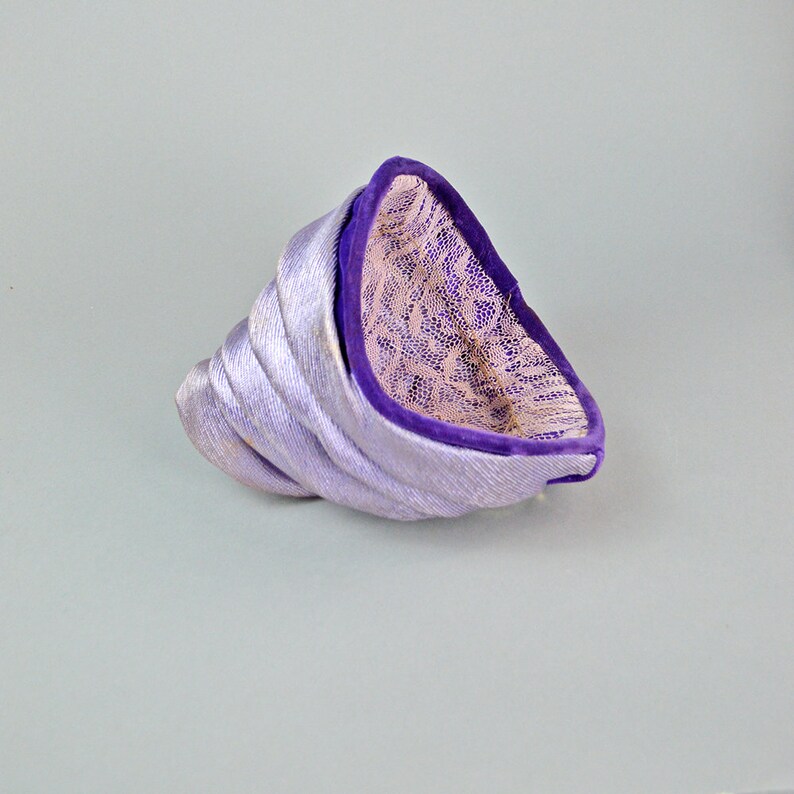 Icy Lavender Toque Vintage 1960s Asymmetrical Turban ~ Saks Fifth Ave ...