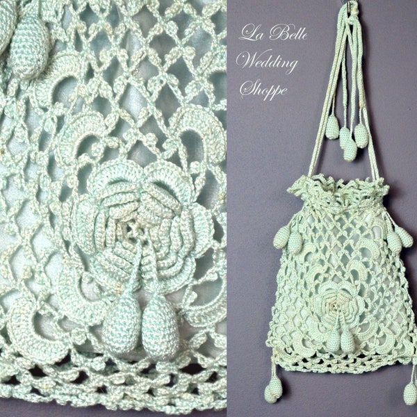 Irish Crochet Purse - Etsy