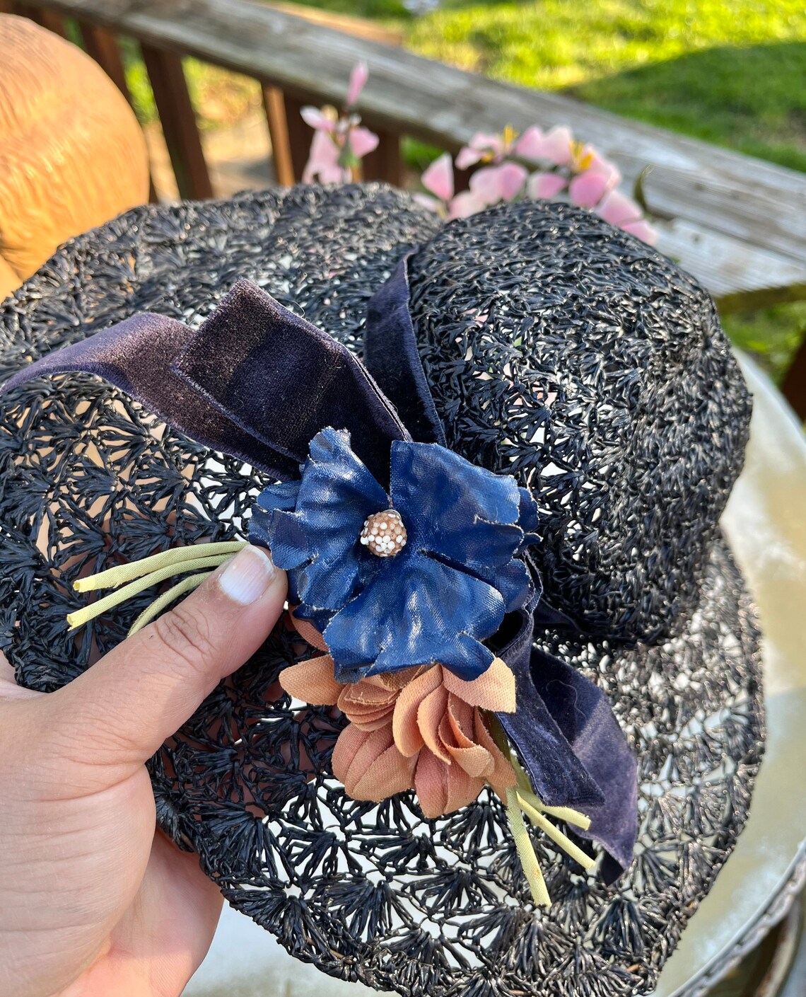 1930s Webbed Lace Straw Net Hat Vintage Modernette Sheer - Etsy