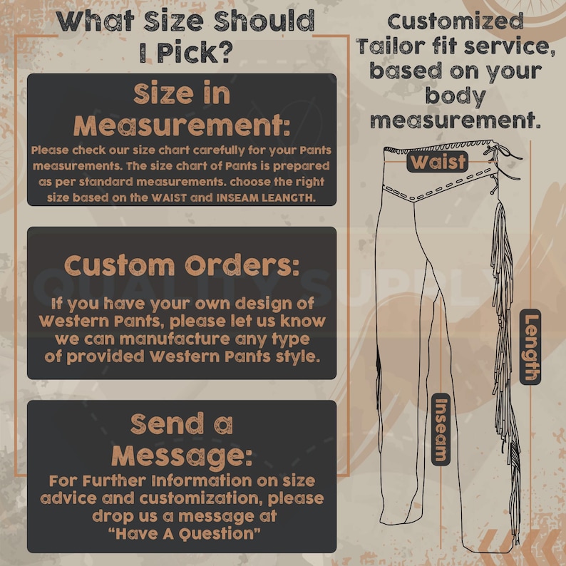 Men Brown Western Leather Suede Chaps Pant - Handmade Native American ...