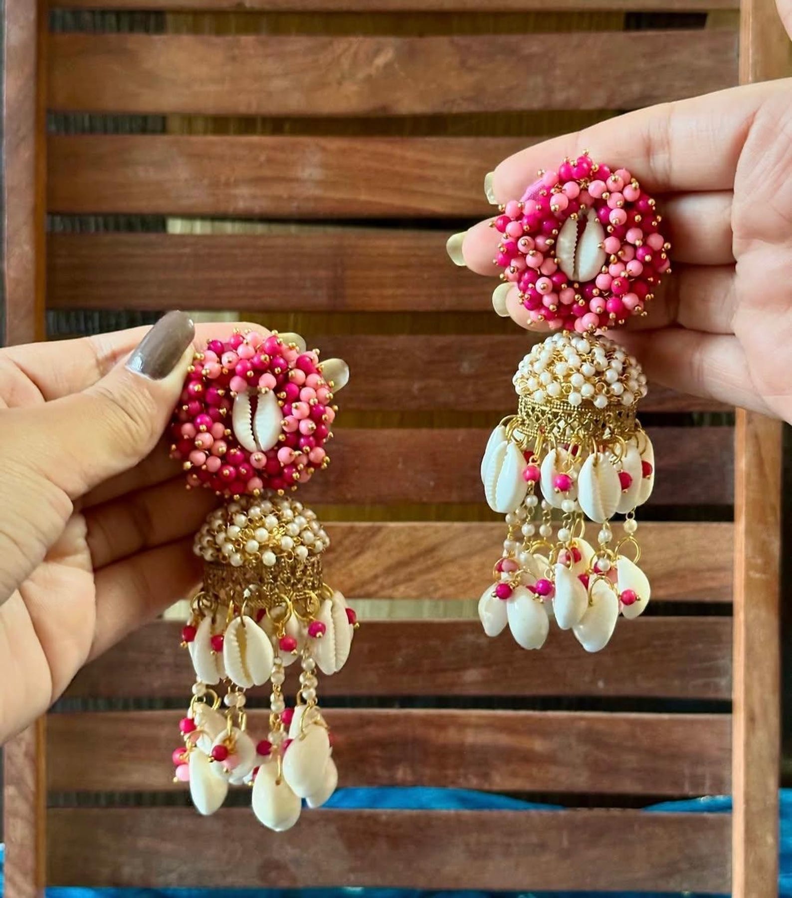 Bridal Shell Jewelry Set | Beaded Cowrie Shell Haldi Mehndi Jewelry ...