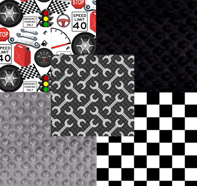 Custom Mechanic's Garage Race Car Driver Black White Red & - Etsy