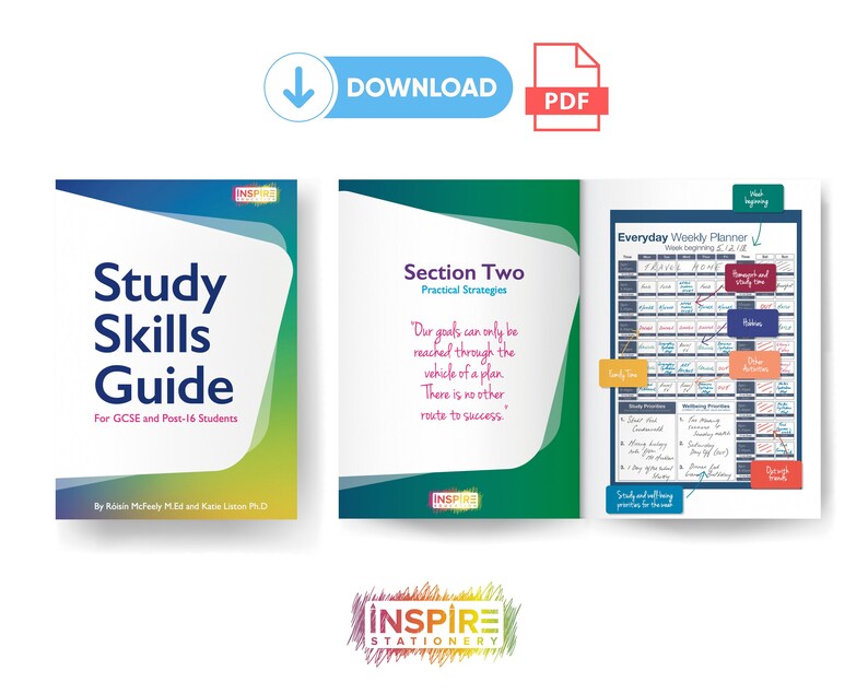 GCSE & Post-16 Study Skills Guide - Etsy