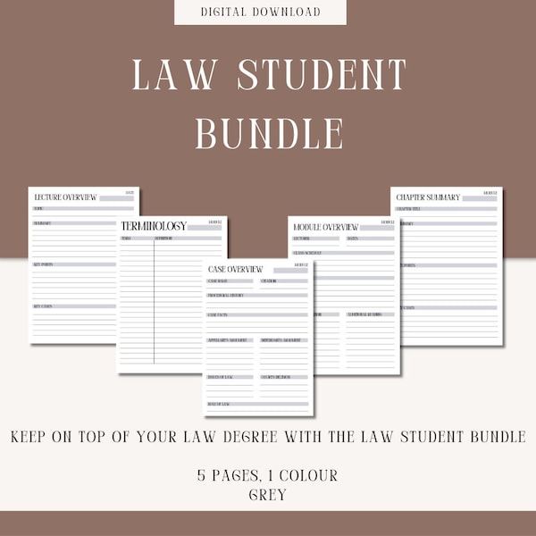 Law School Flow Chart - Etsy
