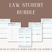 Law Student Bundle Digital Law School Notes Law Degree Lecture Overview ...