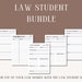 Law Student Bundle | Digital Law School Notes | Law Degree Lecture ...