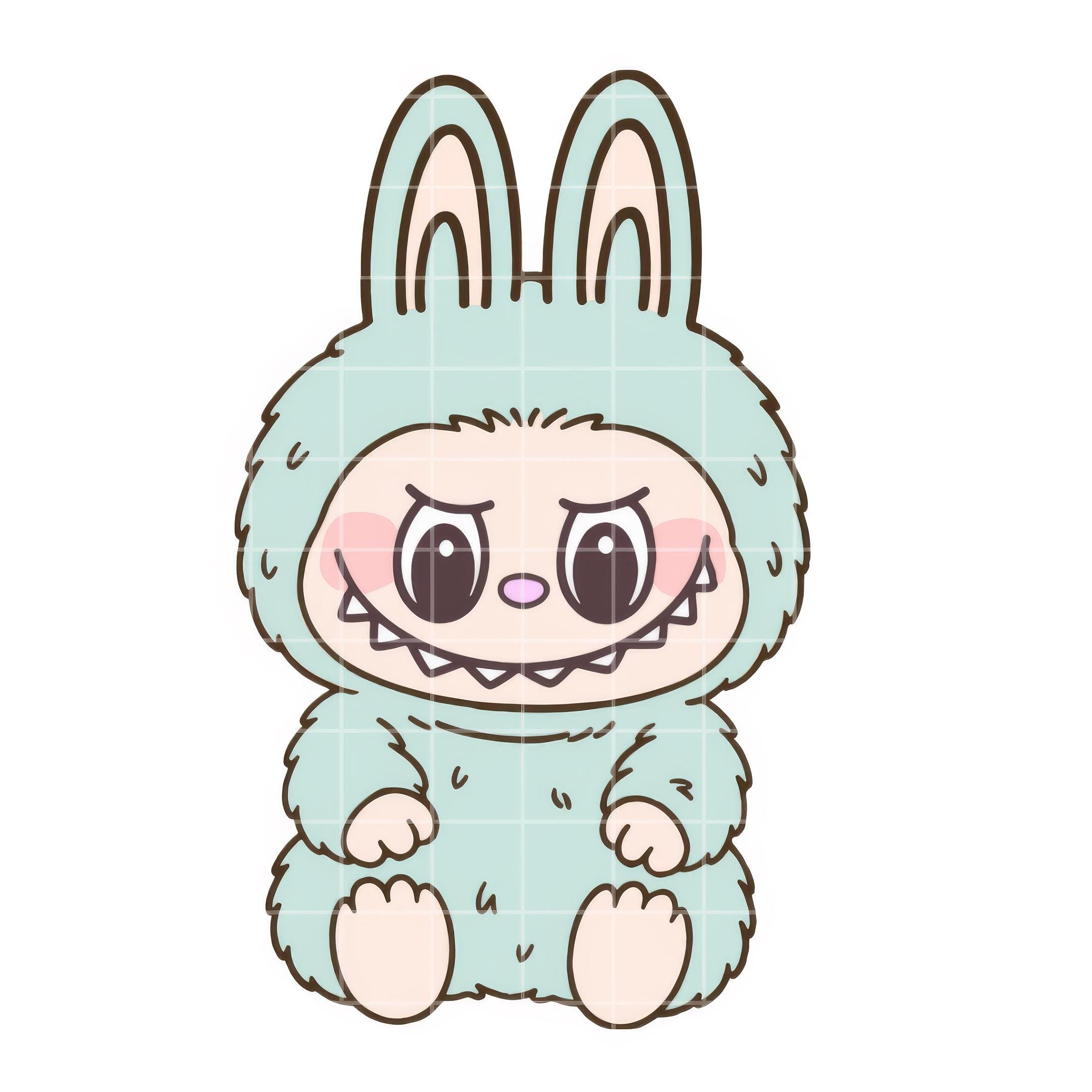 Labubu Designs Bundle, Labubu Png Svg Pack, Cute Character Cricut Files ...