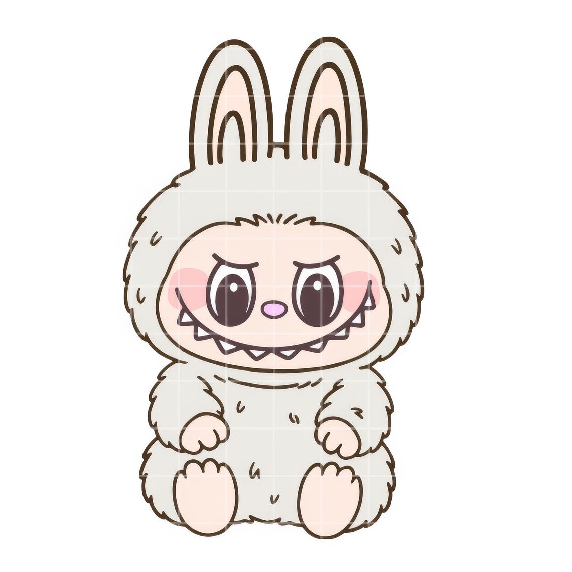 Labubu Designs Bundle, Labubu Png Svg Pack, Cute Character Cricut Files ...