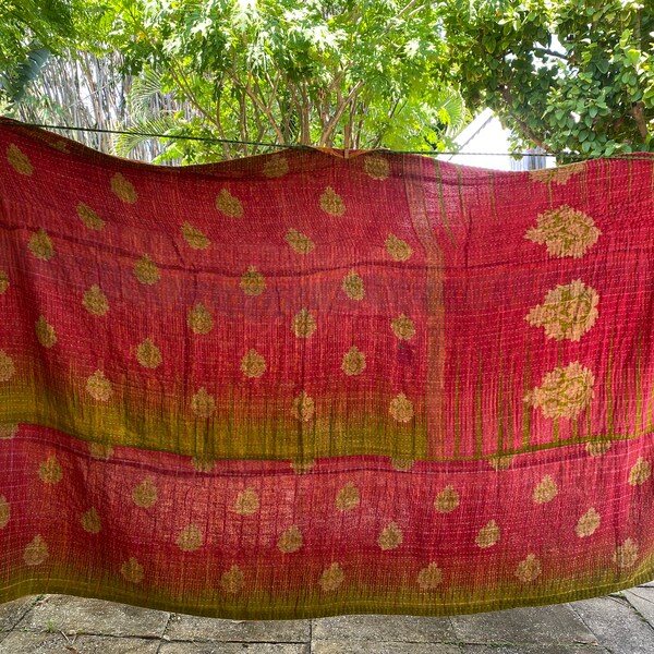 Kantha Tablecloth - Etsy