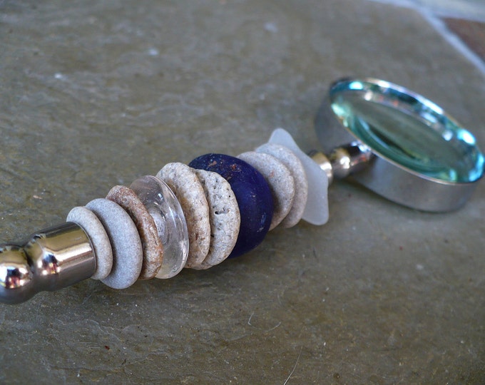 A MAGIC Eye...a Magnifying Glass Adorned With Sea Treasures - Etsy
