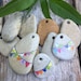 EARTHLY STONES...13 Hand Drilled Beach Stones,diy Paint Stone Art ...