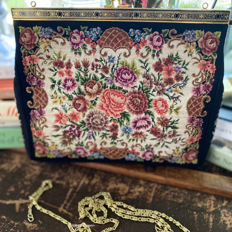 Petit Point Embroidery - Etsy