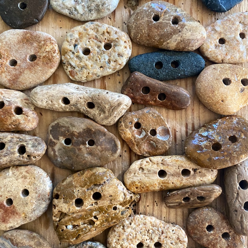 Stone Buttons - Etsy