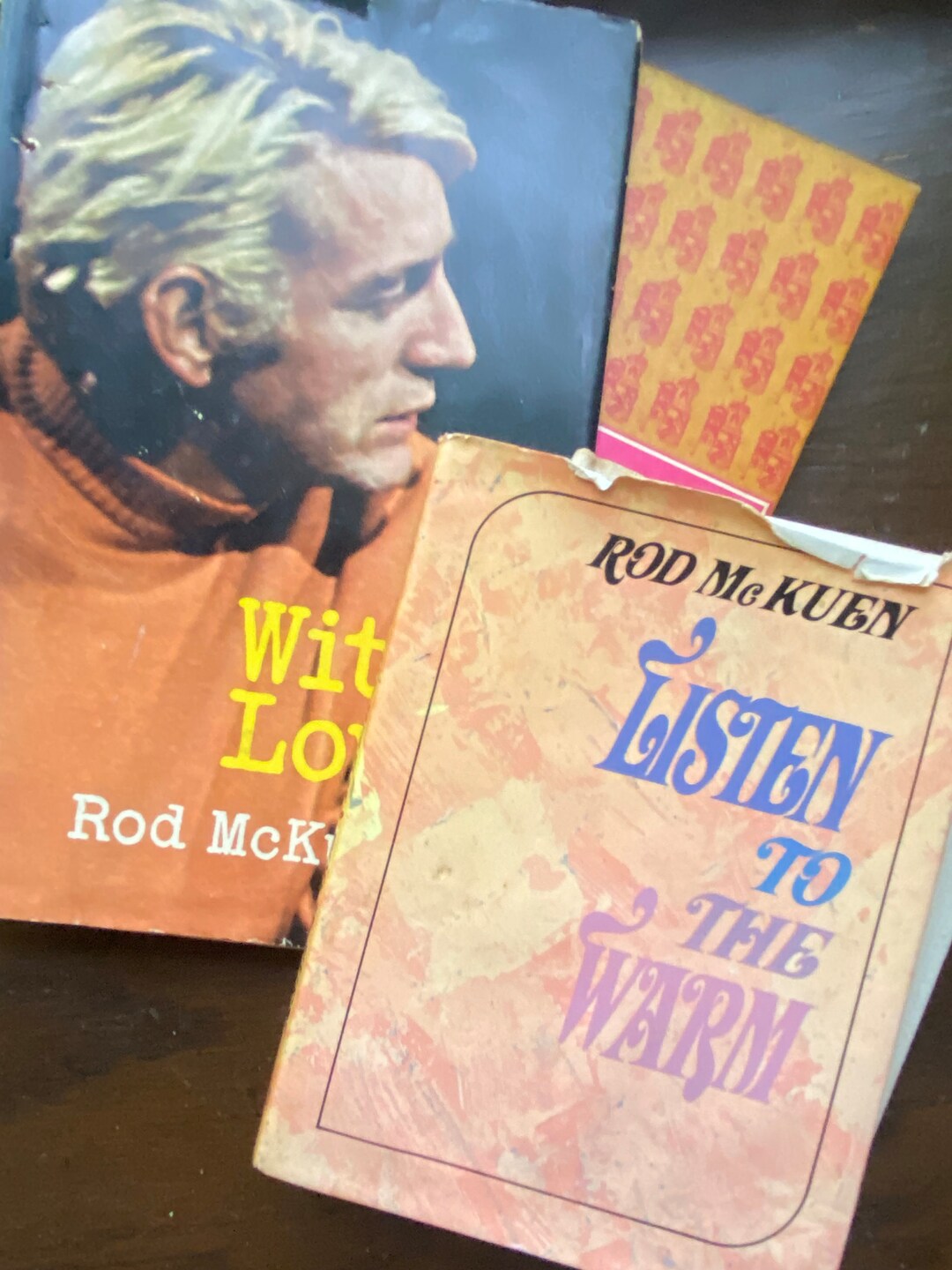 2 VINTAGE Small Books Rod Mckuen Set of Small Poetry Love Literature ...