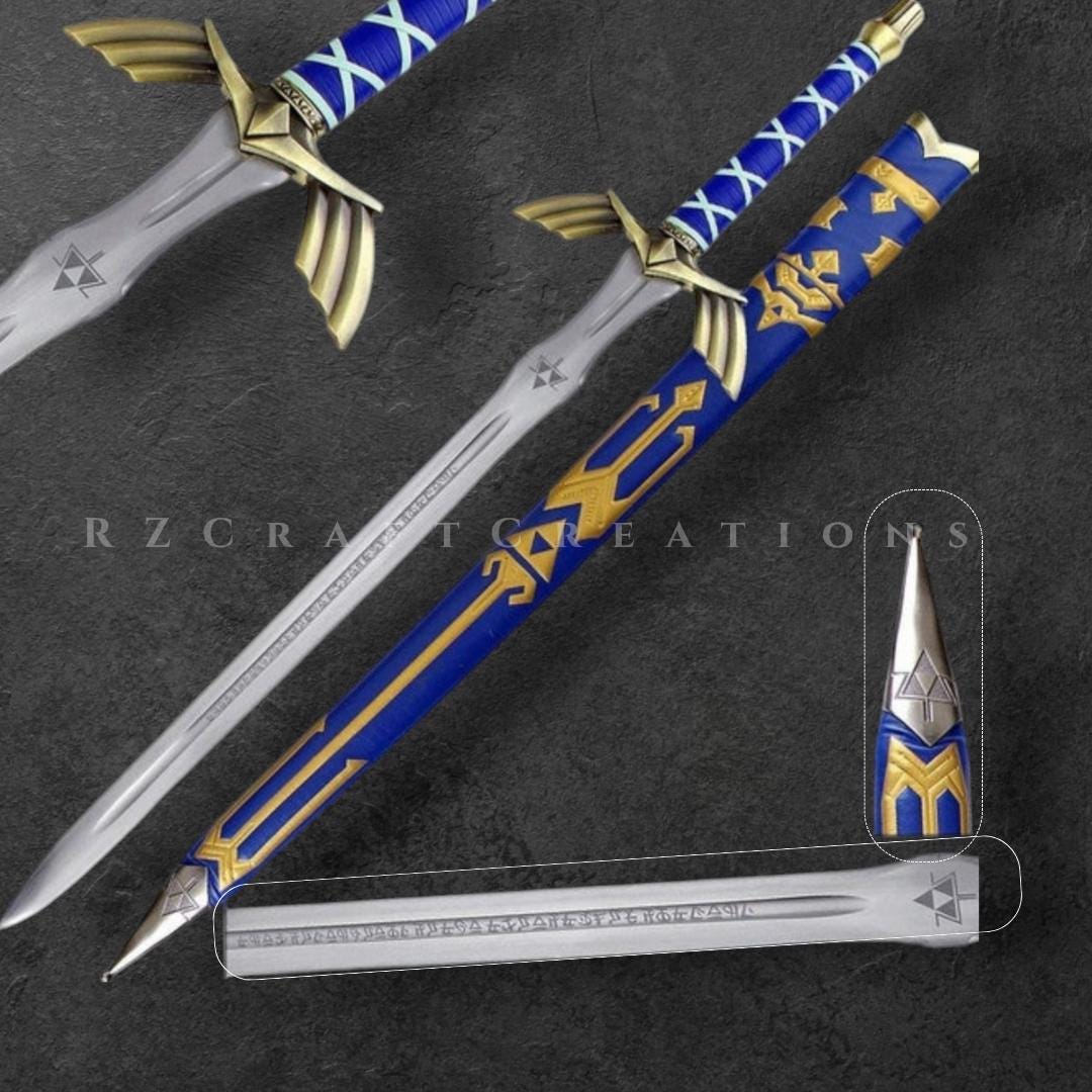 The LEGEND of ZELDA CUSTOM Hand Forged Stainless Steel, Skyward Link's ...