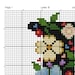 Personalized Letter J Cross Stitch Pattern Floral Embroidery Design ...
