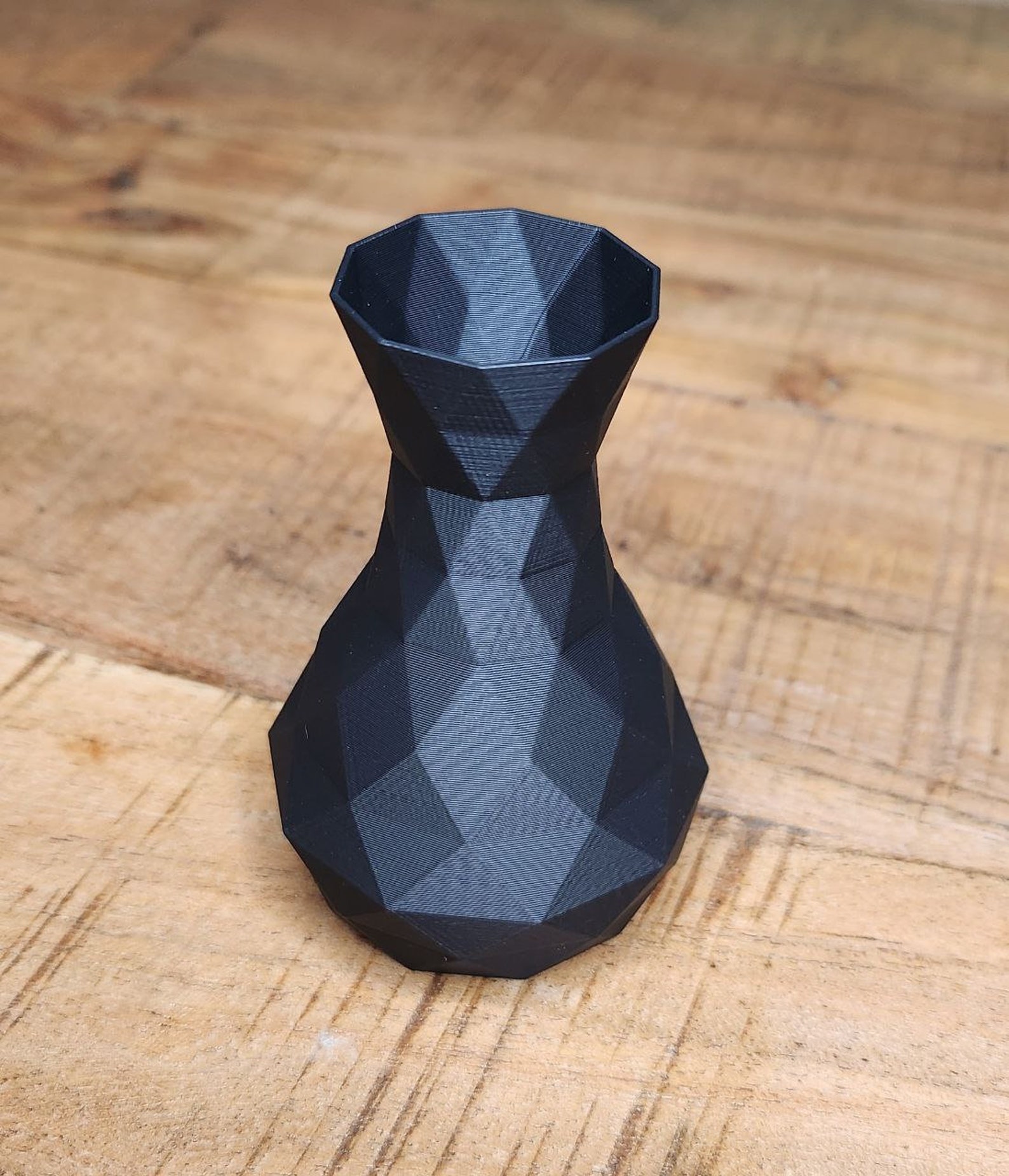 Modern Geometric 3D Printed Polygon Vase Home Decor - Etsy