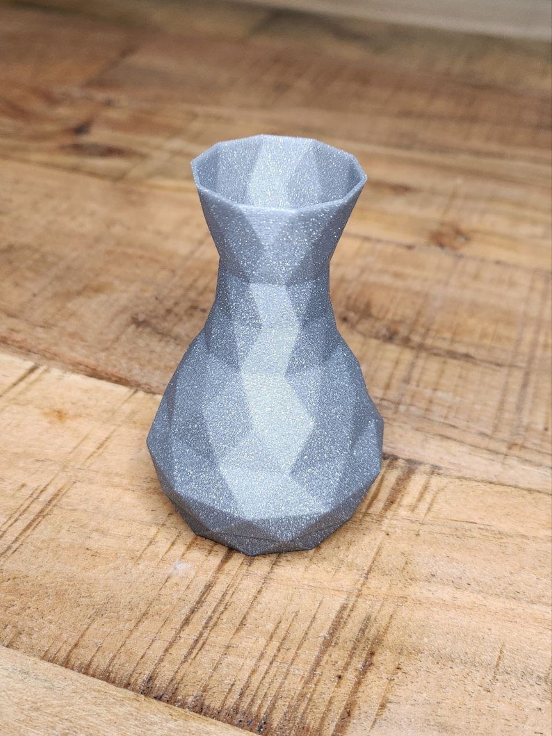 Modern Geometric 3D Printed Polygon Vase Home Decor - Etsy
