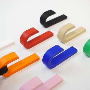 Set of Wall Hooks 17 Colors: Self Adhesive - Etsy