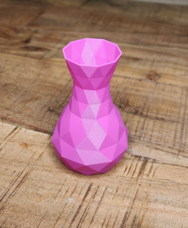 Modern Geometric 3D Printed Polygon Vase Home Decor - Etsy