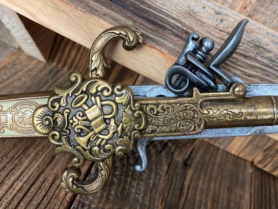 DEKO Flintlock Pistol Dagger ( pro Stück ) - Gem