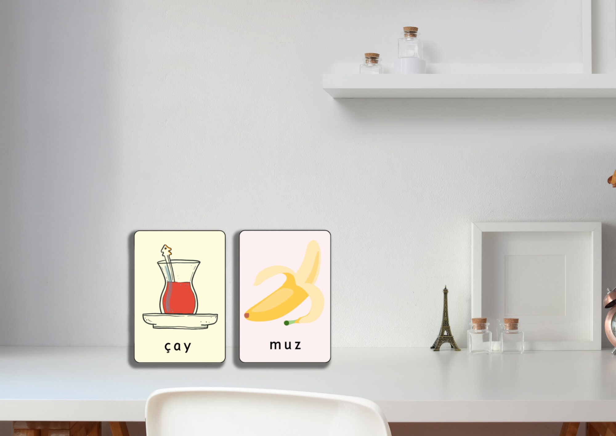 100 Turkish FOOD Flashcards - Pre-school - Homeschool -pdf - Etsy