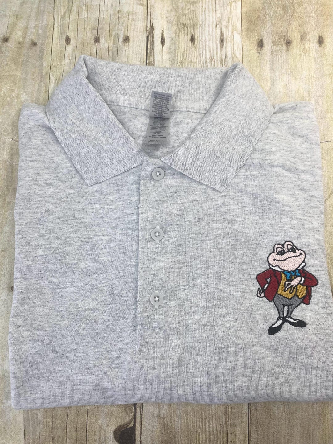Mr. Toad Embroidered Polo - Etsy