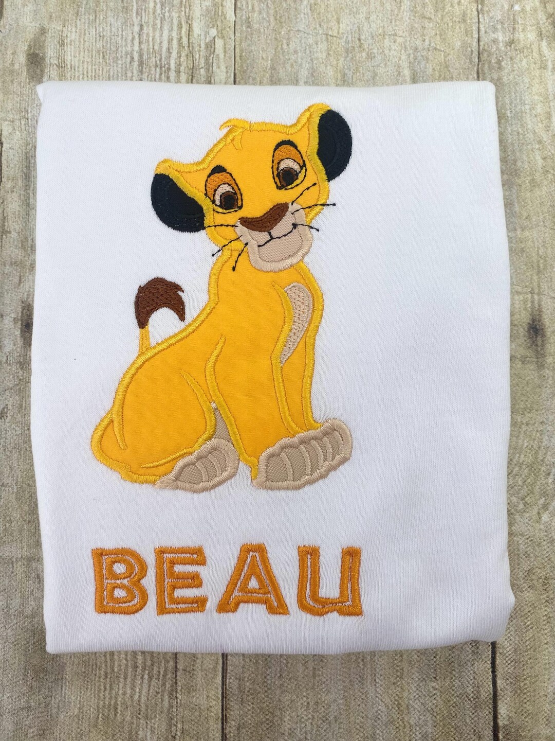 Simba Personalized Shirt - Etsy