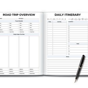 Travel Planner, Travel Planner Printable BUNDLE, Trip Planner, Vacation ...
