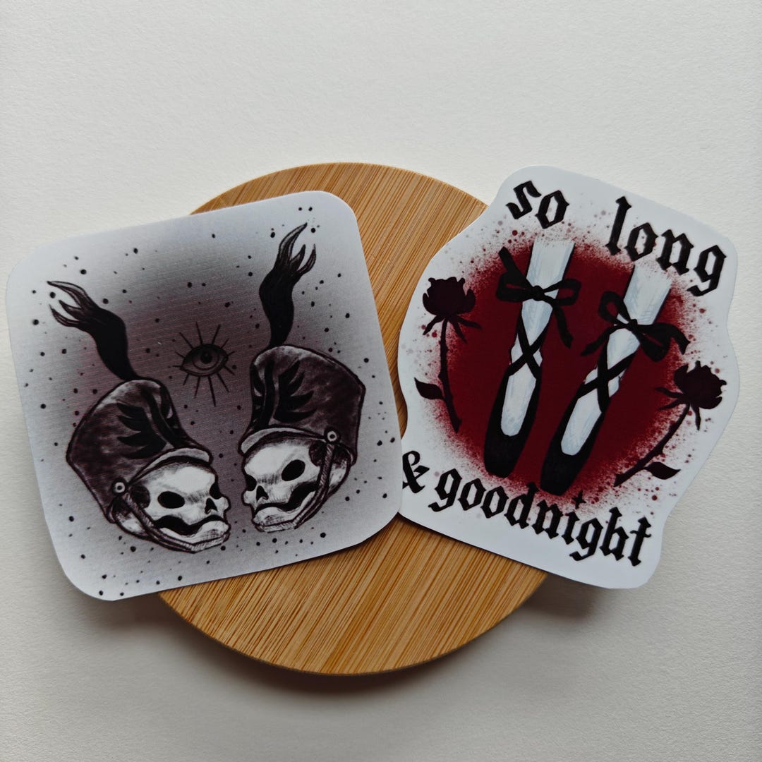 My Chemical Romance Sticker Pack Helena Pepe 2 Pack MCR Waterproof ...