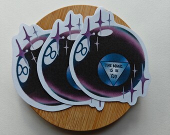 Magic 8 Ball Sticker - Etsy