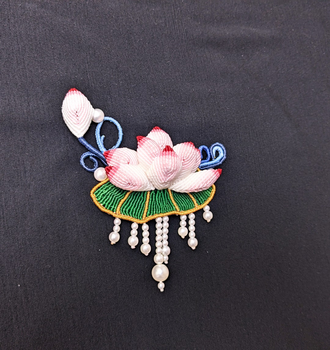 Macramé Lotus - Etsy