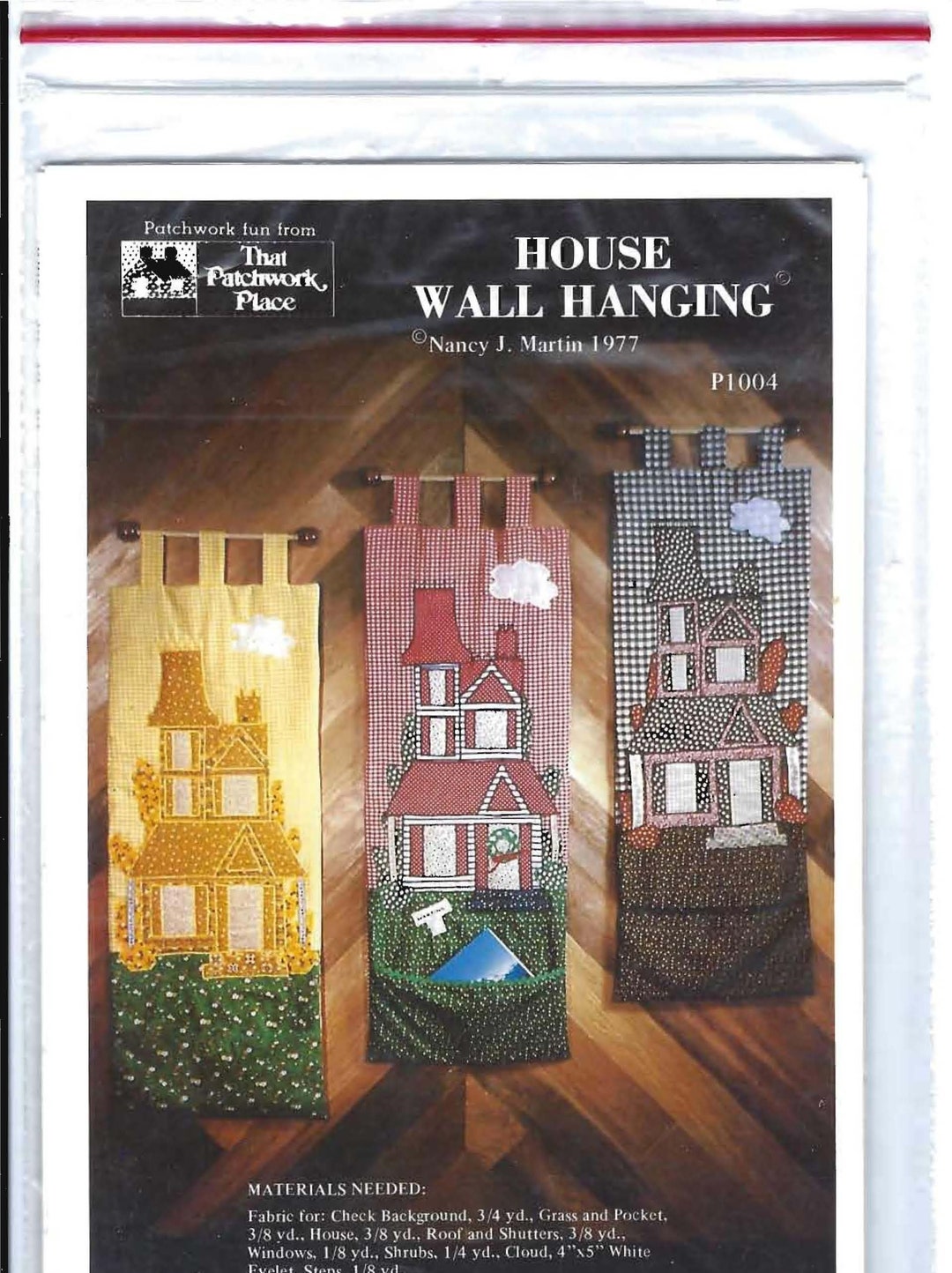 Vintage House Quilted Wall Hanging Pattern From That Patchwork Place - Etsy