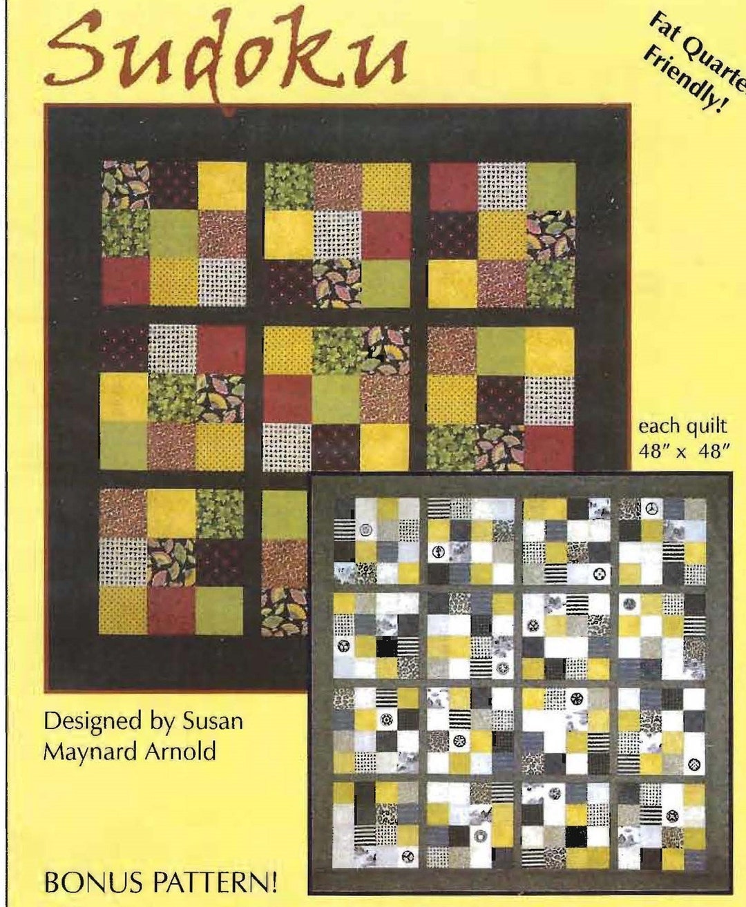 Sudoku Japanese Number Puzzle Quilt Pattern - Etsy