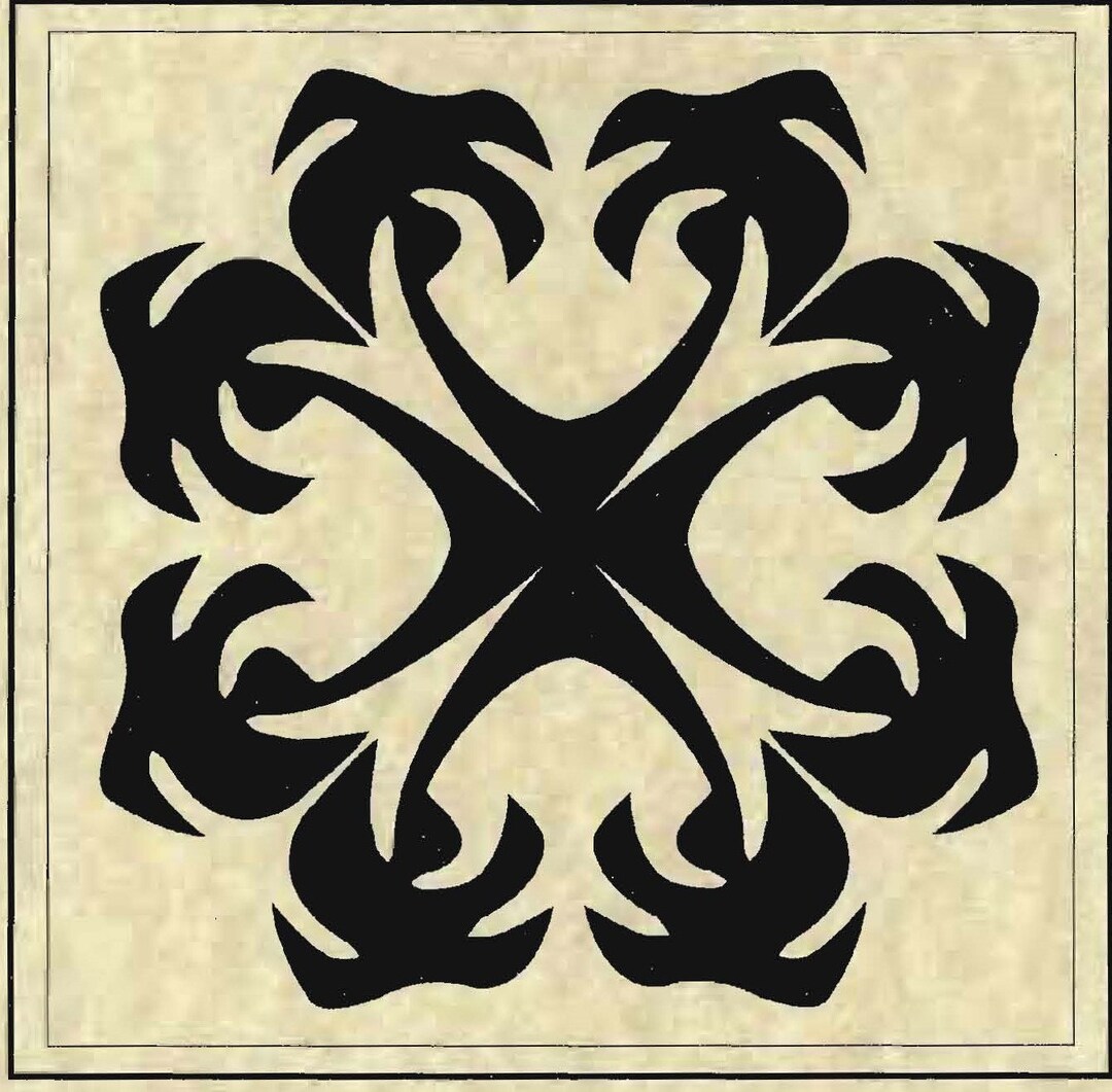 Coconut Hawaii Polynesian Quilt Block Pattern - Etsy