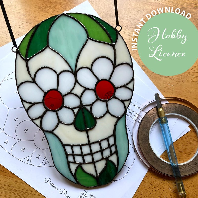 Halloween Stained Glass - Etsy