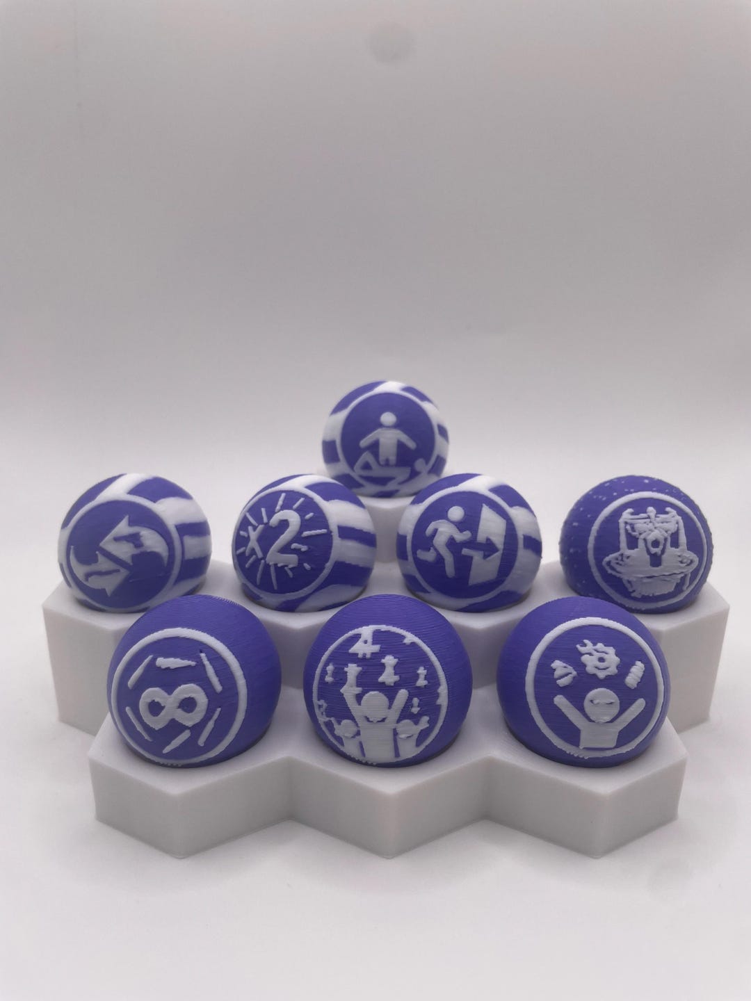 Gobble Gums Purple Set Full Designs Set of 8 Gobble Gums - Etsy