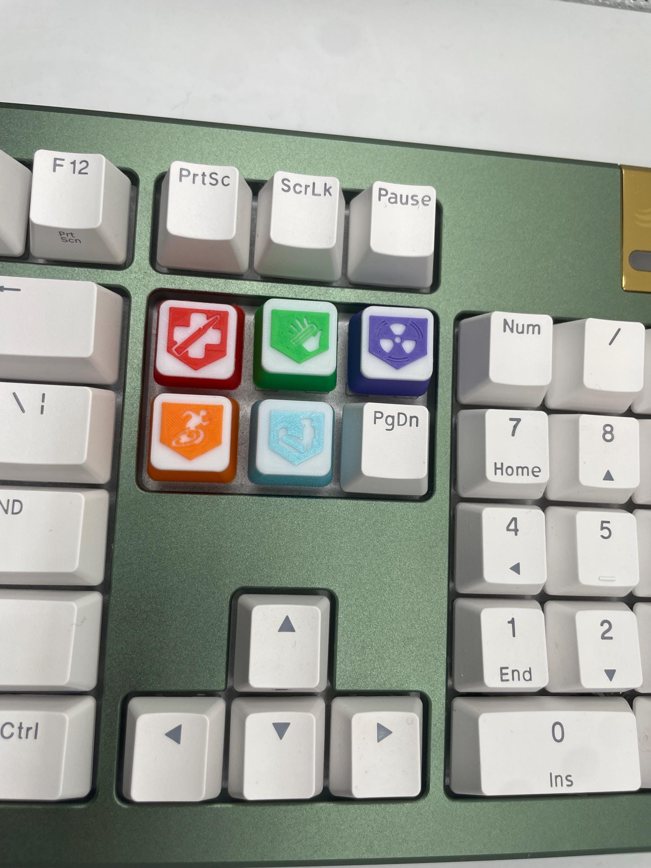 Black Ops 6 Zombie Perk Keycaps for Keyboard - Etsy