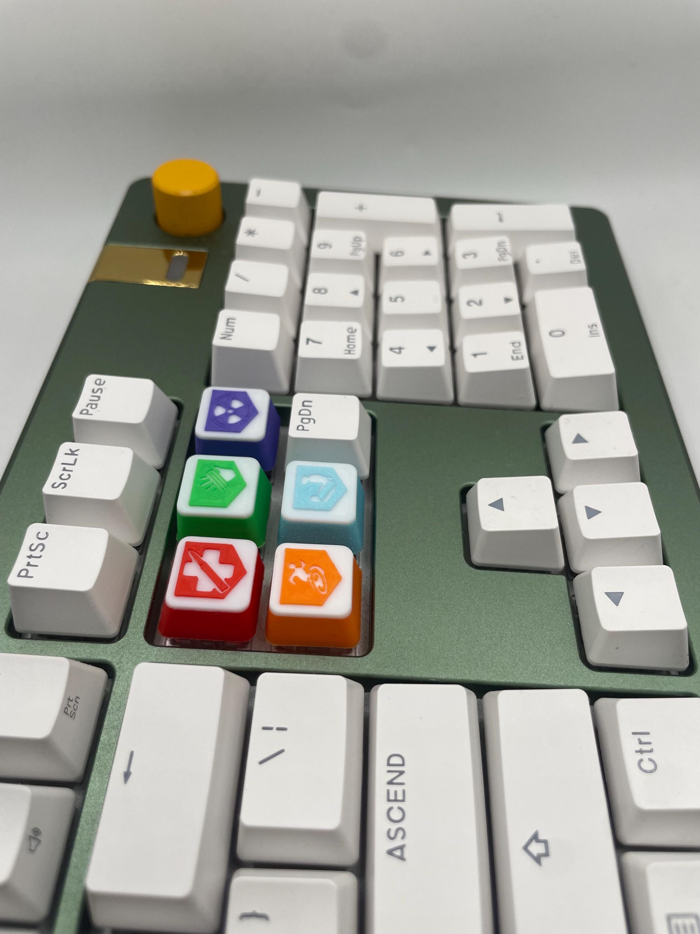 Black Ops 6 Zombie Perk Keycaps for Keyboard - Etsy