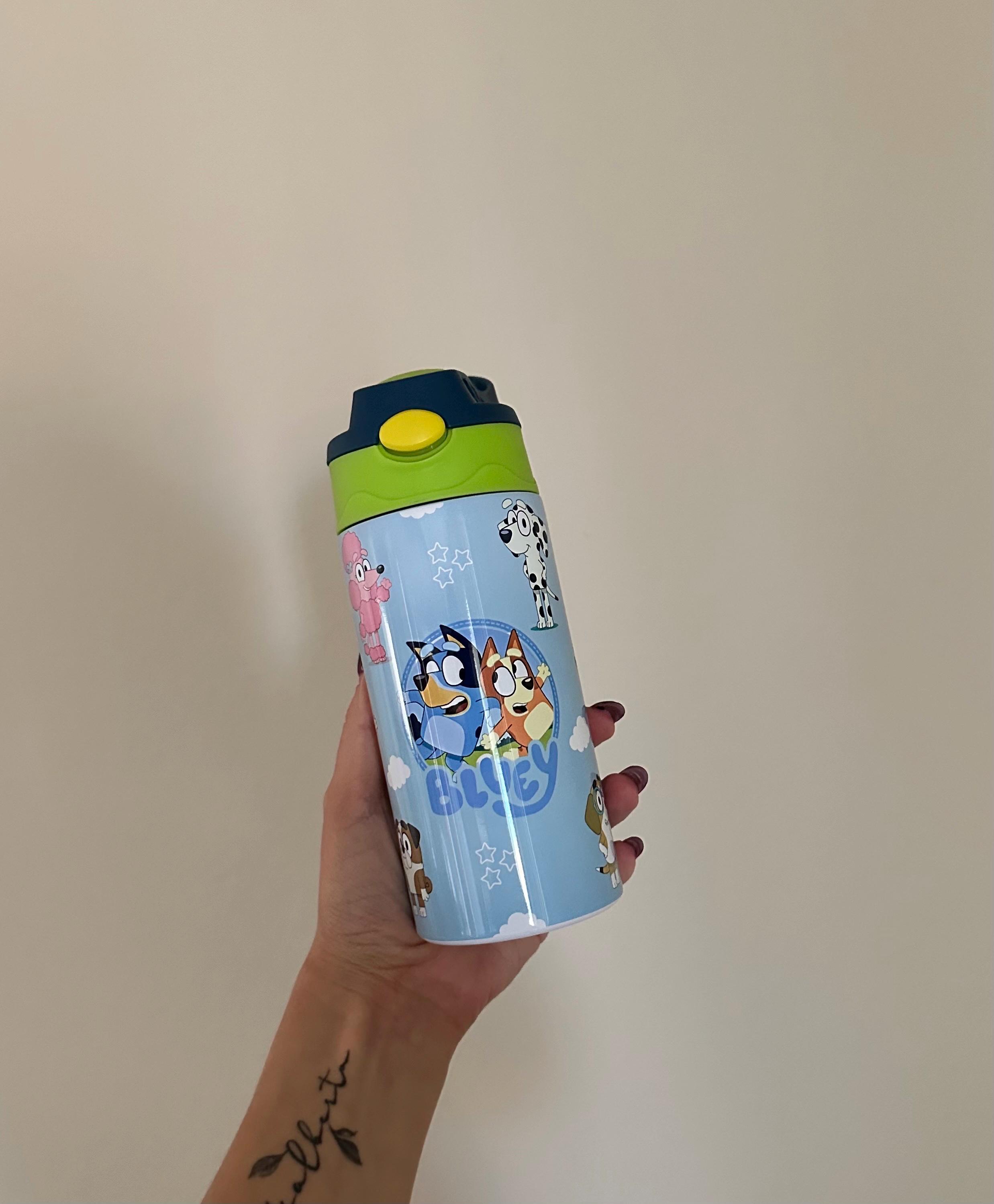 Bluey 12oz Kids Tumbler, Bluey Water Bottle, Back to School, Gifts for ...