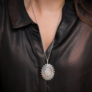 Victorian Silver 'amity, Eternity, Infinity, Locket - Etsy