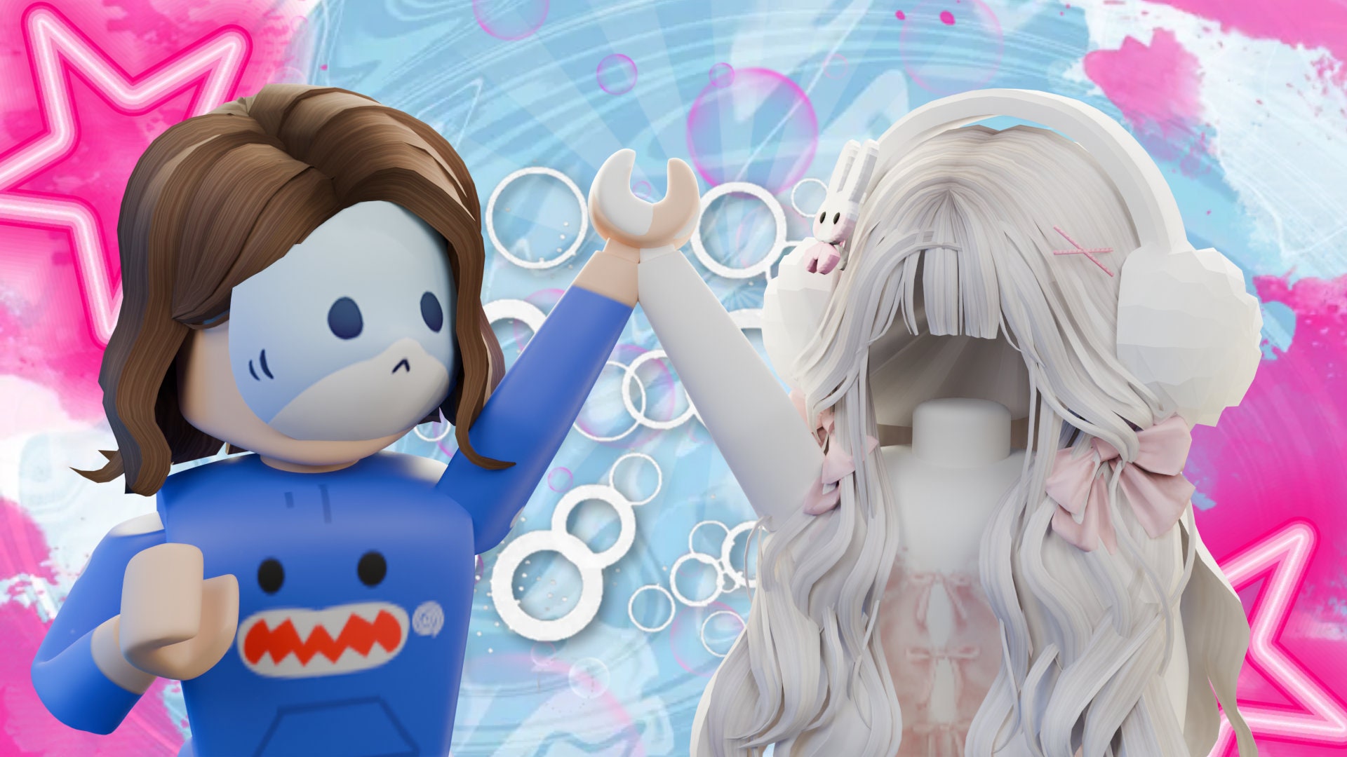 Customizable Roblox Group 2-3 People GFX - Etsy UK